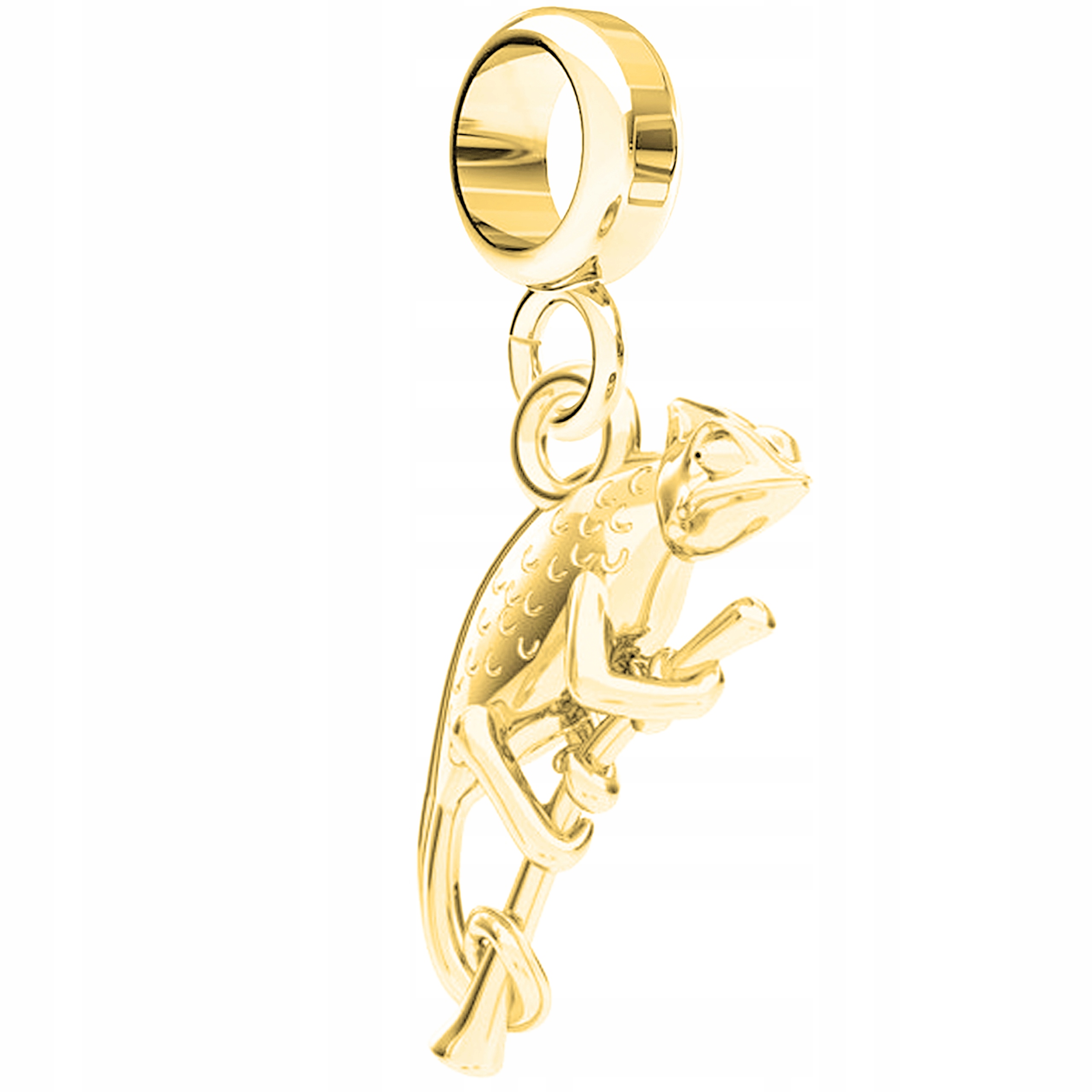 Charms złoty wiszący Kameleon srebro 925 12713005744 - Allegro.pl Charms złoty wiszący Kameleon srebro 925 12713005744 - Allegro.pl