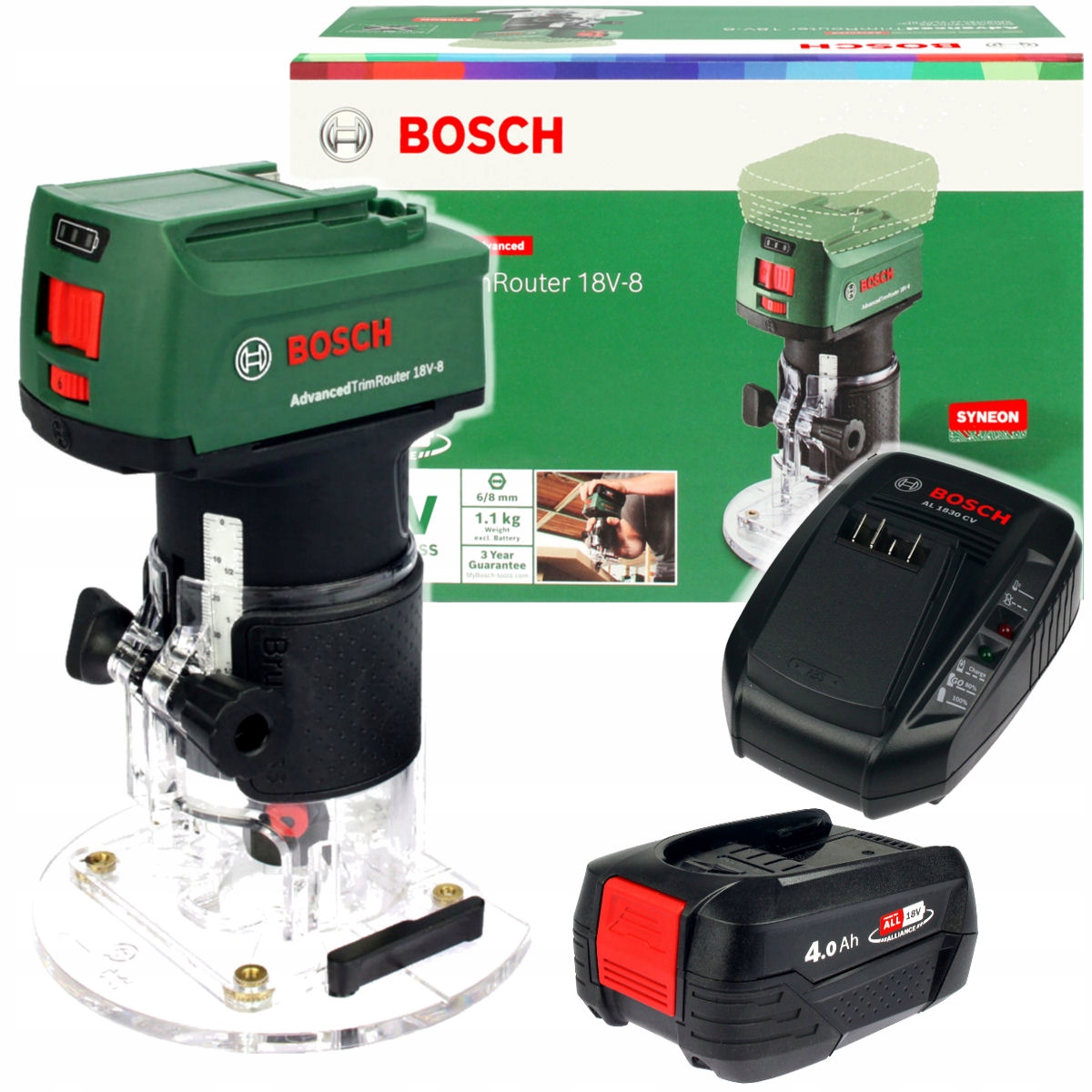 Frezarka do krawędzi Bosch AdvancedTrimRouter 18v (4059952582443 ...