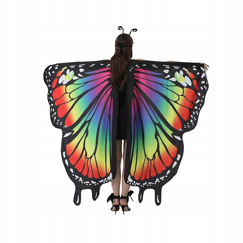 CZARODZIEJKA MOTYL MOTYLEK strój WRÓŻKA skrzydła 12681175326 - Allegro.pl
