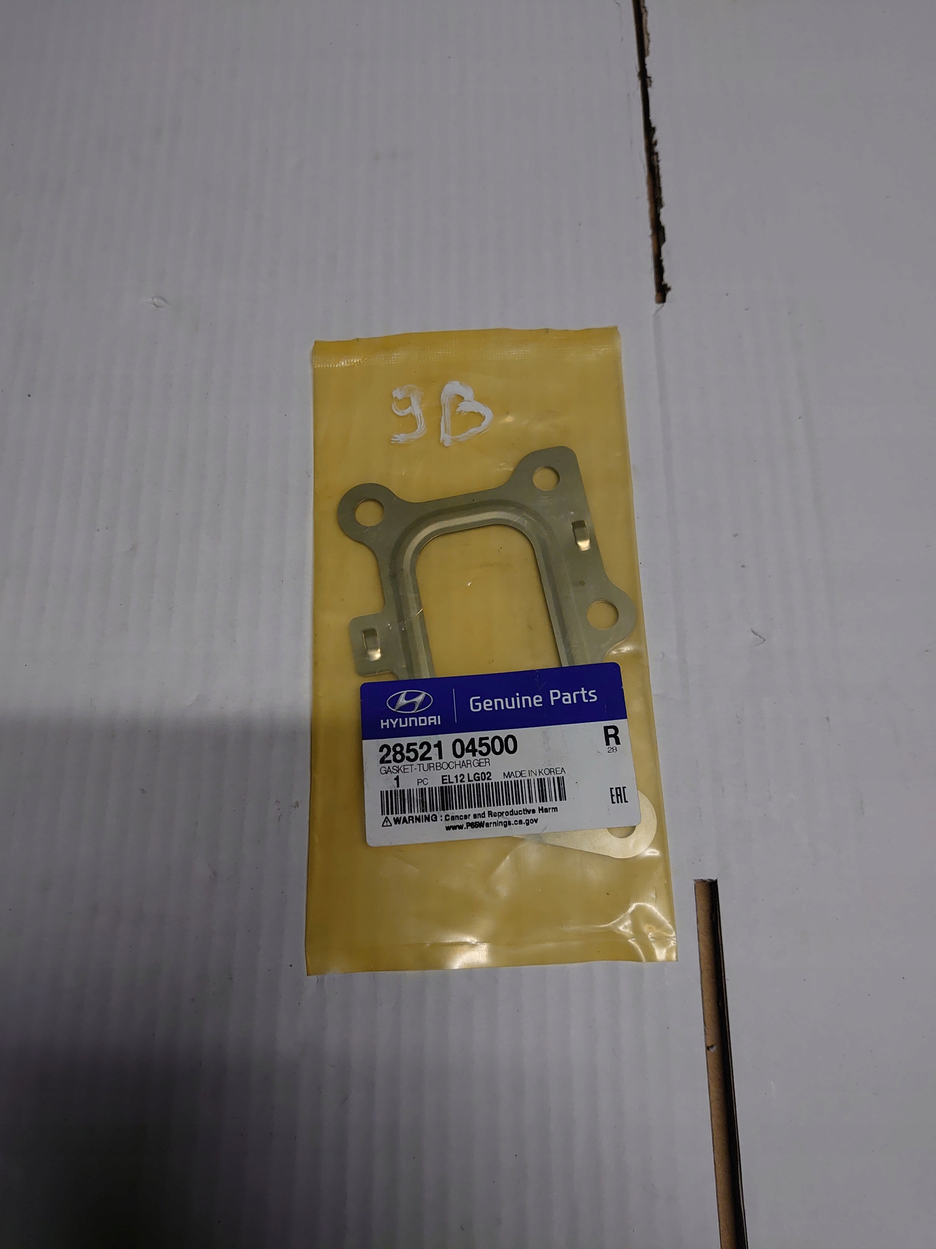 HYUNDAI USZCZELKA KOLEKTORA WYDECHU 2852104500 za z Jaśkowice - Allegro ...