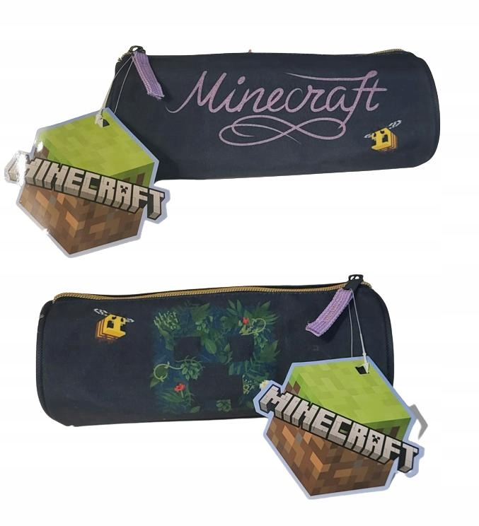 Piórnik szkolny saszetka tuba Minecraft 14177340643 - Allegro.pl