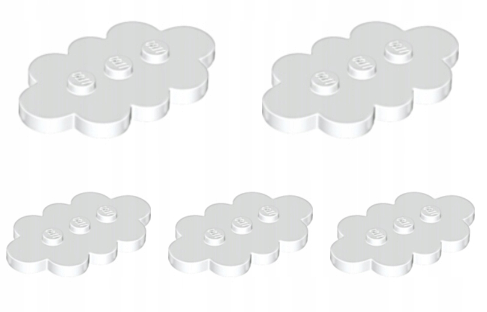 Lego 35470 Tile Chmurka Mario White 5szt. NOWE • Cena, Opinie ...
