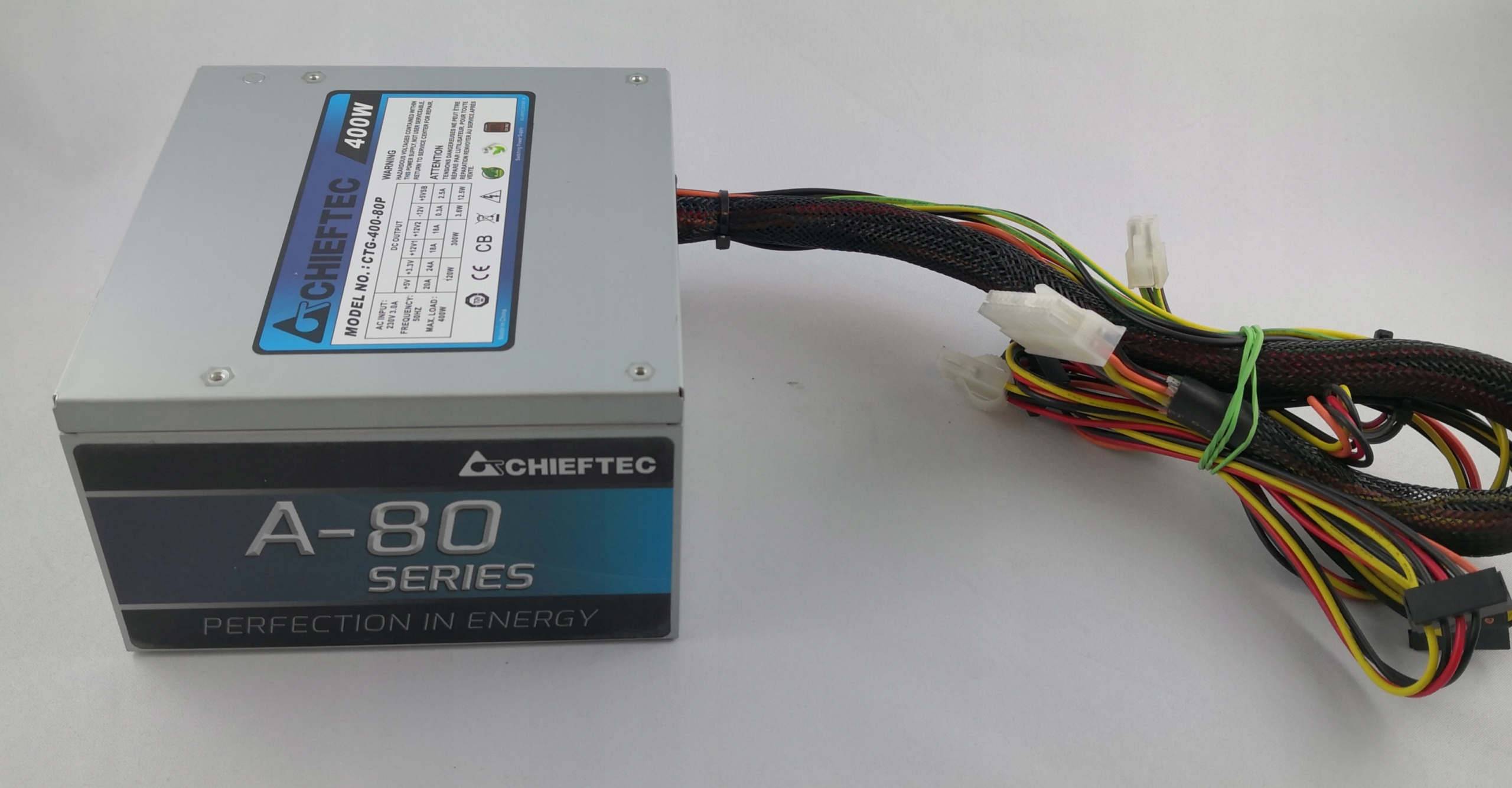 Zasilacz CHIEFTEC CTG-400-80P 400W USZKODZONY. w Wrocław - Sklep, Opinie, Cena w Allegro.pl