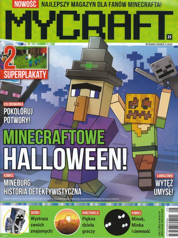 MYCRAFT najlepszy magazyn dla fanów MINECRAFT 25 (12697901860 ...
