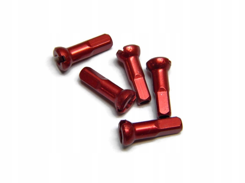 Sapim Nyple ALU Czerwone Polyax 2.0x14mm -1szt/S4/ - 12685373895 - Allegro