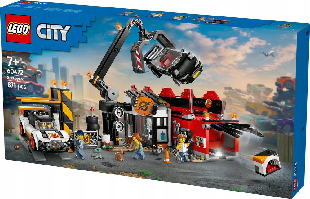 LEGO City 60472 Złomowisko z samochodami (5702017815121) • Cena, Opinie ...