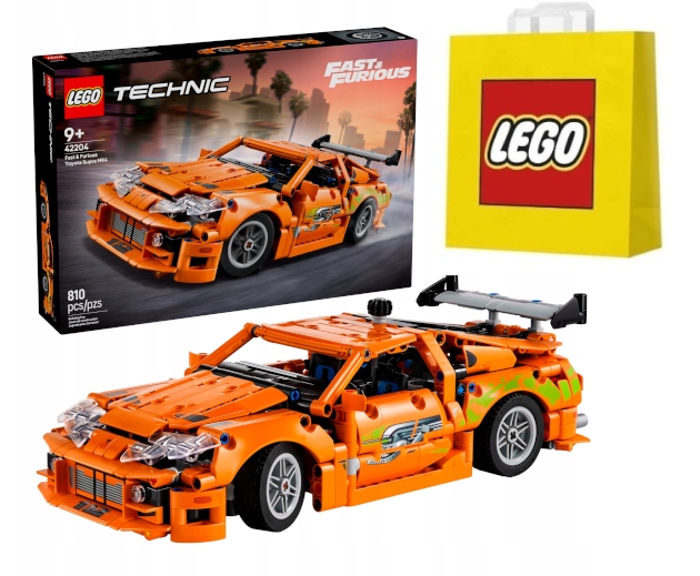 LEGO Technic 42204 Fast and Furious Toyota Supra MK4 (5702017816272 ...