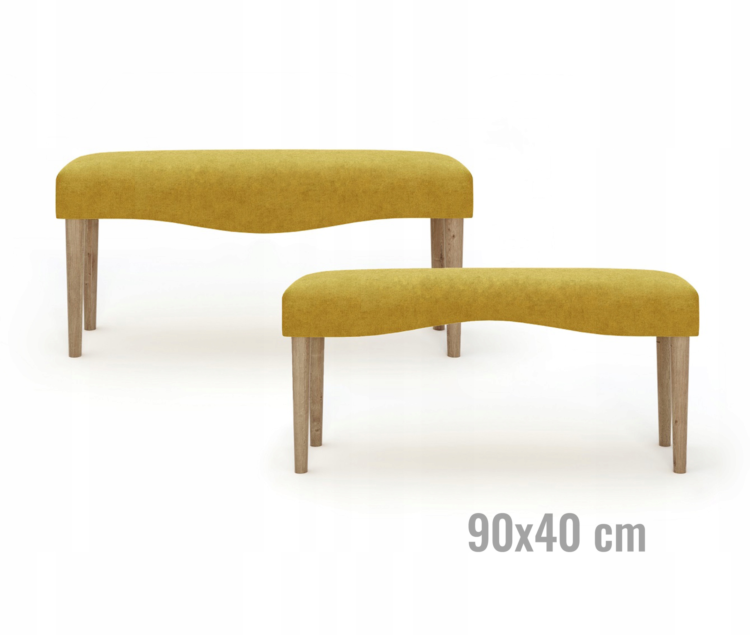 ŁAWKA glamour TAPICEROWANA PRACOWNIA tapicerska ŁAWECZKA PREMIUM 90x40 ...