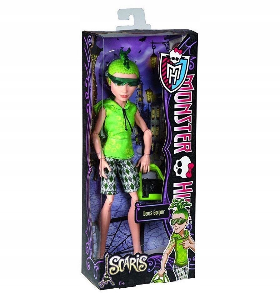 Monster High SCARIS UPIORYŻ DEUCE GORGON (746775003845) • Cena, Opinie ...