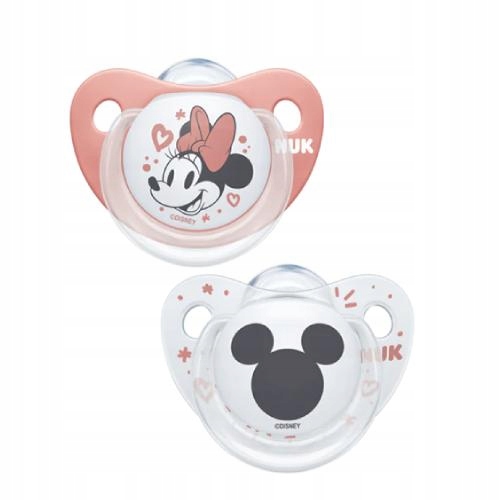 Nuk Smoczek Silikonowy 0-6M Myszka Miki I Minnie - Mapa GmbH | Sklep EMPIK.COM