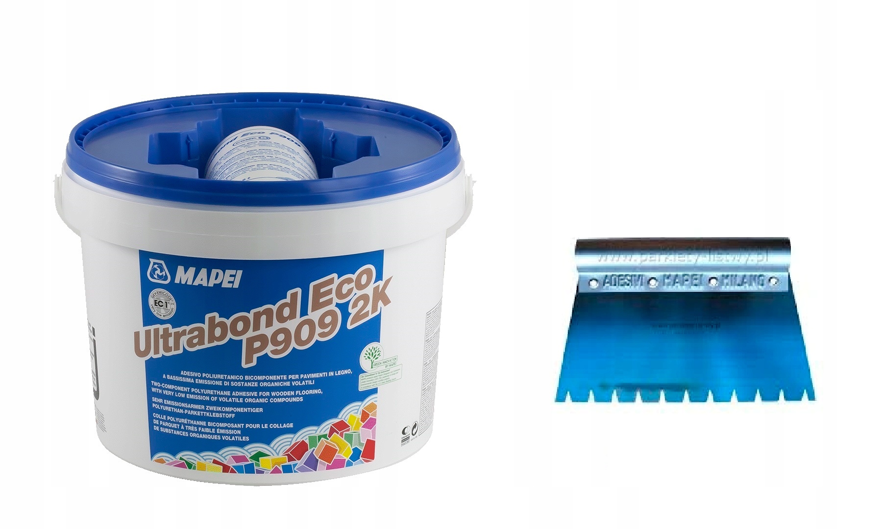 MAPEI ULTRABOND ECO P909 KLEJ DO PARKIETU+SZPACHLA (8022452053184 ...