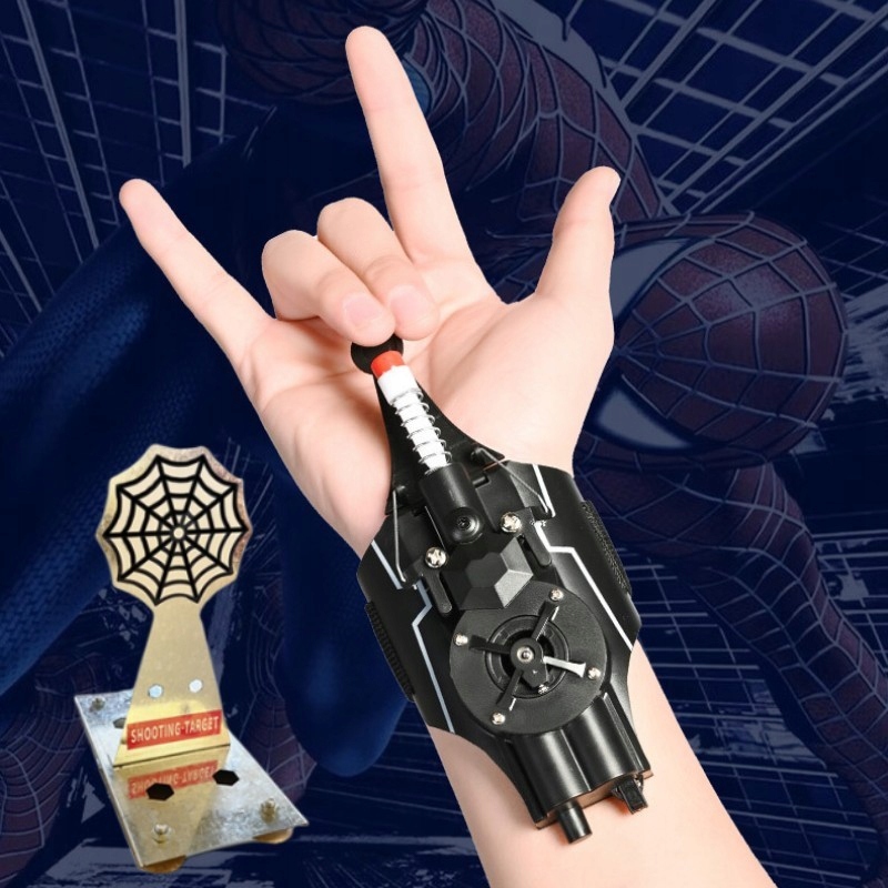 Web Shooter Launcher String Toy Electric Reel-in - Niska cena na Allegro.pl