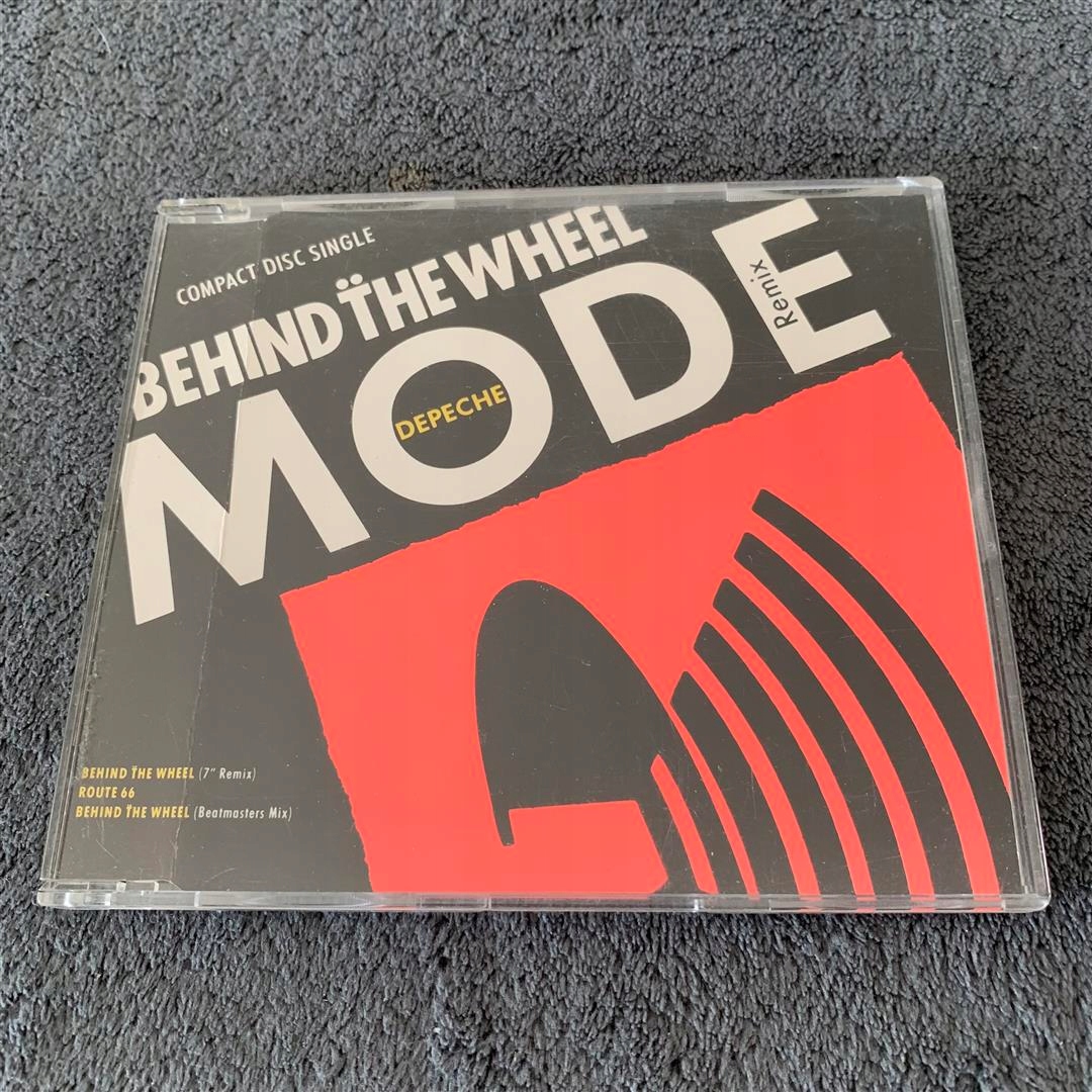 DEPECHE MODE - BEHIND THE WHEEL 3'' inch CD / Adapter org. 1988 W ...