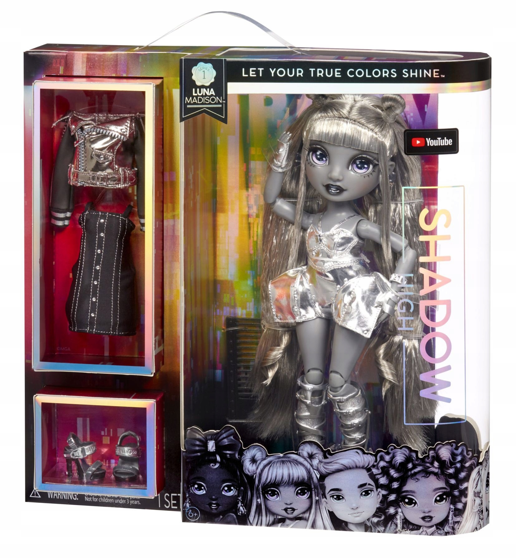 Shadow High Luna Madison rainbow high lol panenka za 1101.00CZK - Allegro