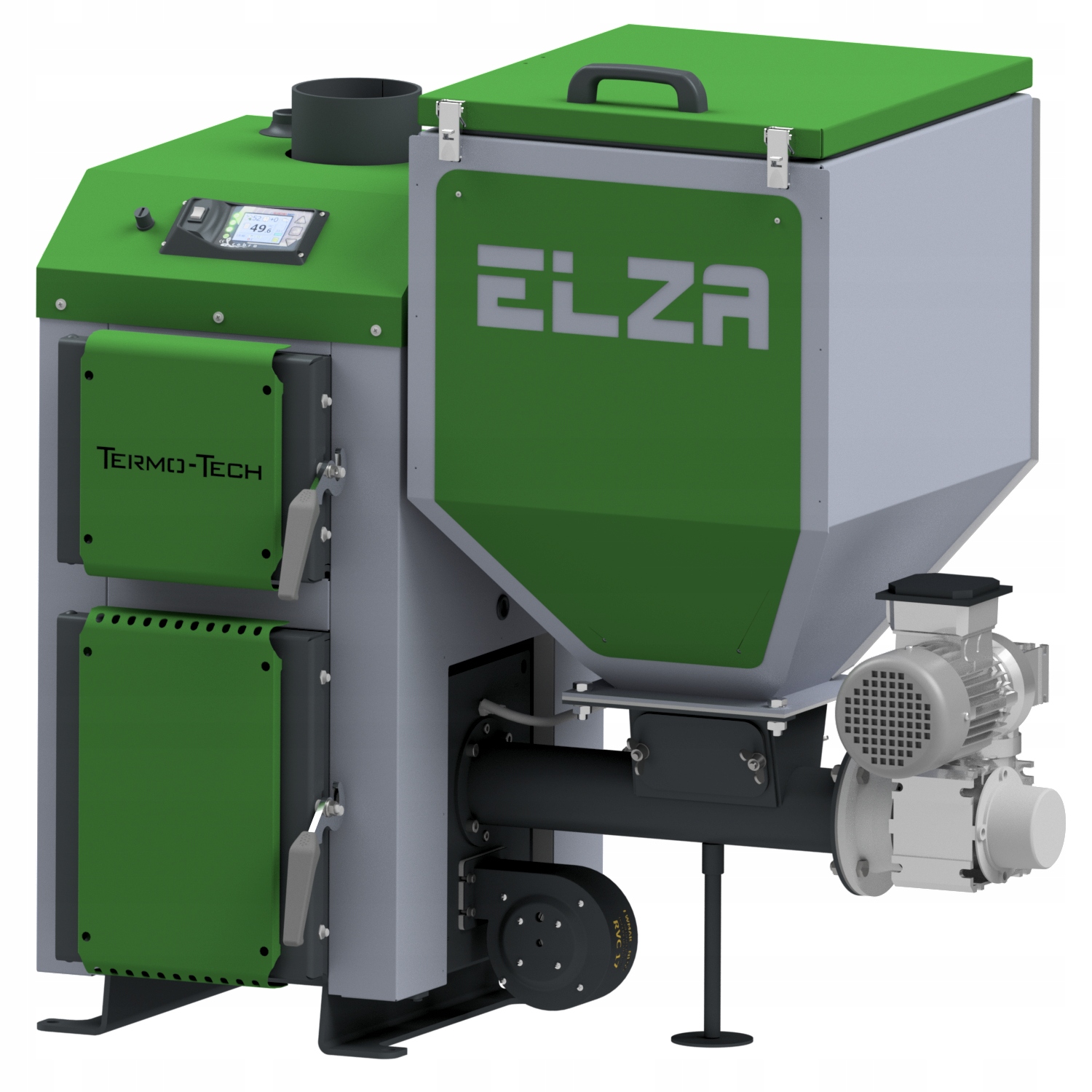 TERMO-TECH Kocioł retortowy 5 klasy ELZA 11kW lewy 001KRS-EL-ZA-011-L0 ...