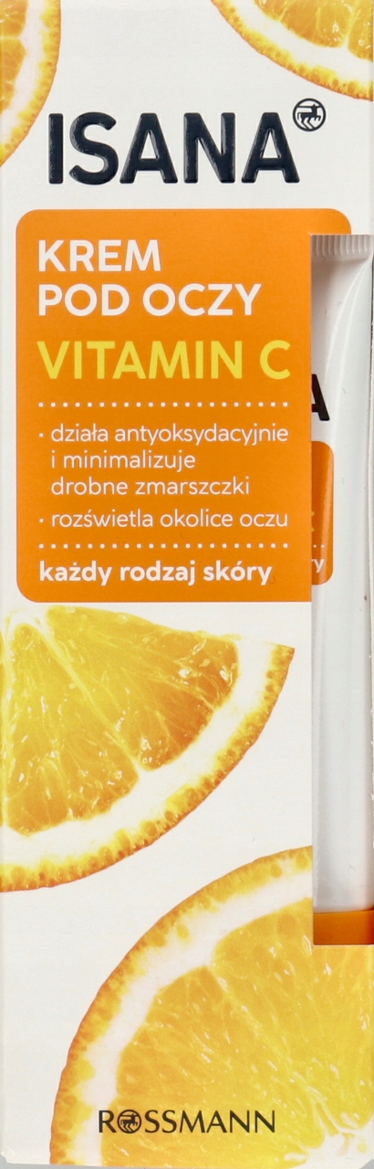 ISANA VITAMIN C KREM POD OCZY Z WITAMINĄ C (4305615835266) • Cena, Opinie • Kremy pod oczy ...