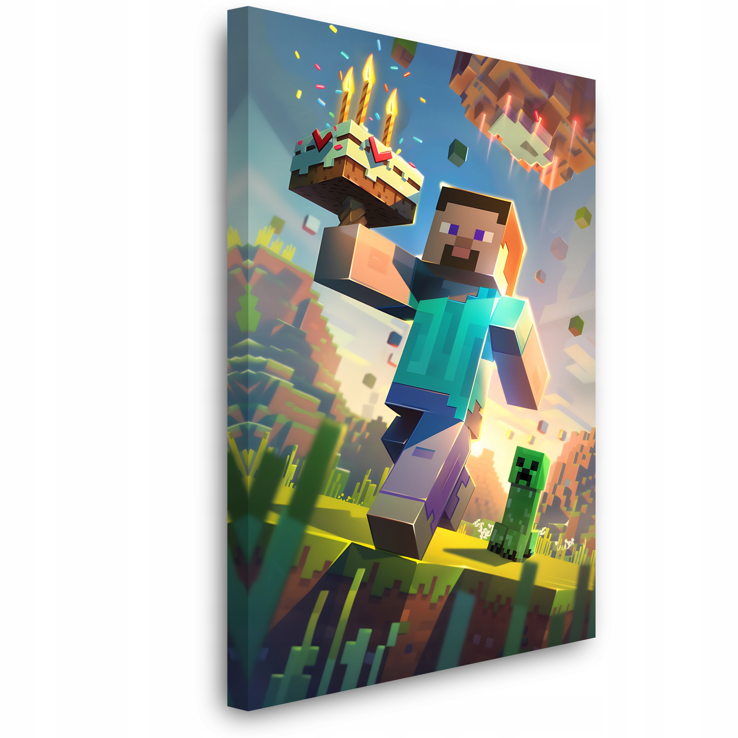Minecraft - Obrazy na ścianę - Największy wybór obrazów | Allegro