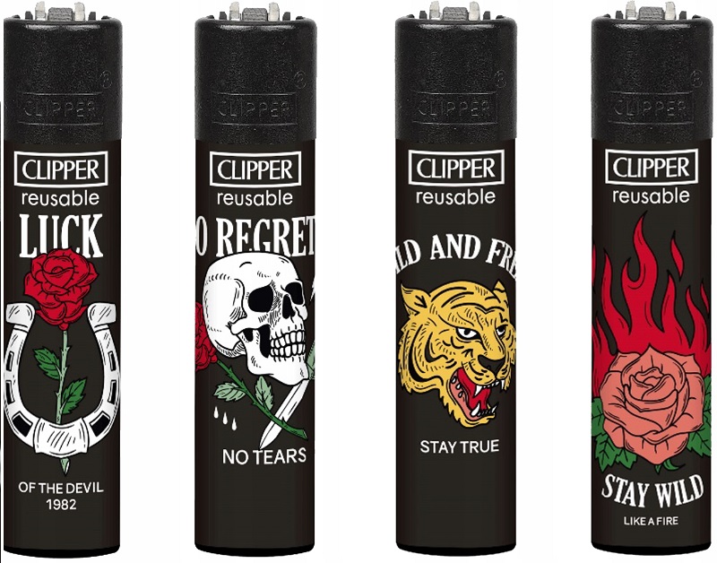 Clipper zapalniczka Large TATTOO SENTENCES • Cena, Opinie • Zapalniczki ...