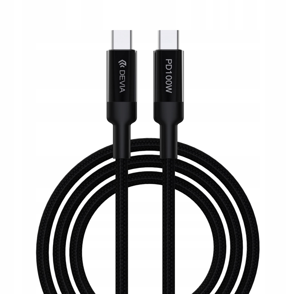 Devia kabel EC309 Extreme PD USB Typ C - USB Typ C 1,5 m 100W czarny - Sklep, Opinie, Cena w ...