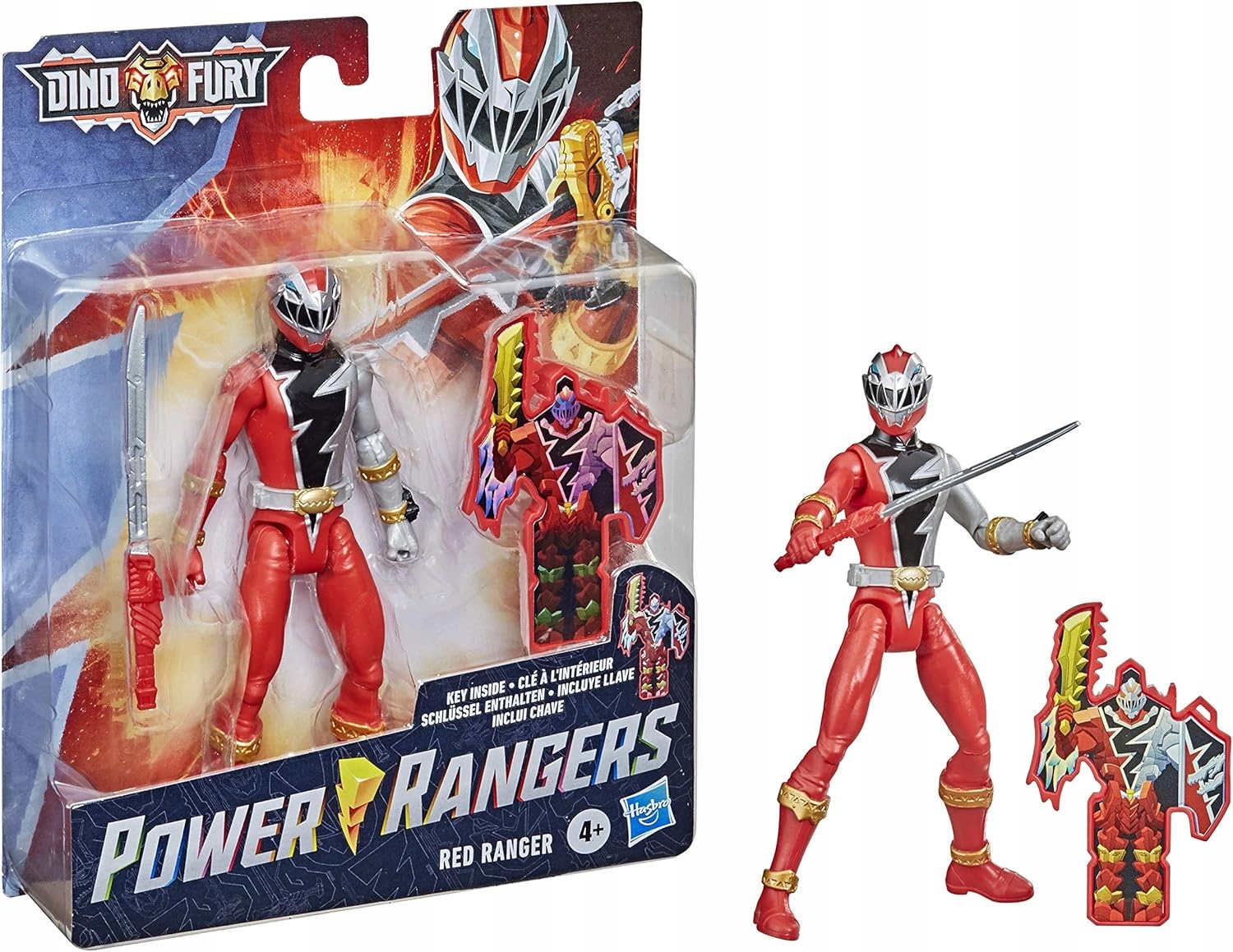 Power Ranger Dino Fury DNF CORE RED RANGER (5010993788279) • Cena ...