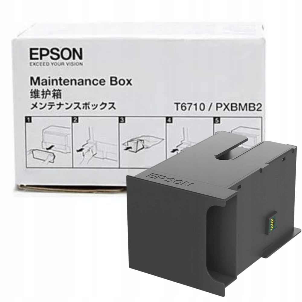 ORYGINAŁ Epson T6710 C13T671000 Maintenance Box WorkForce Pro WF-5620 ...
