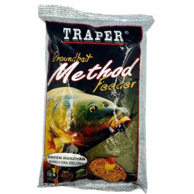 Traper zanęta MF Feeder 750g Marcepan - 0757519585268 - 17550849707 - Allegro