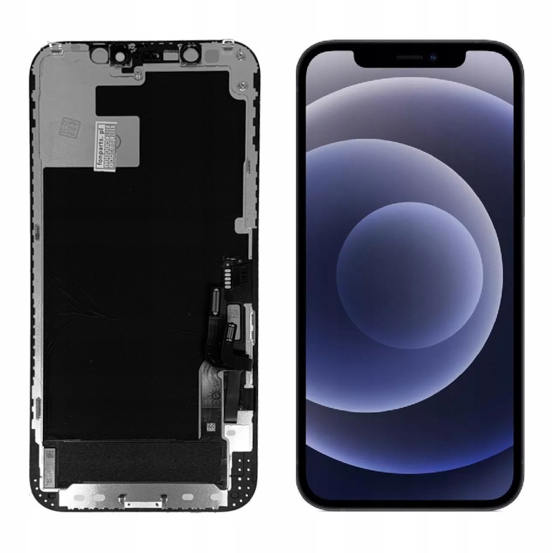 Wyświetlacz do Apple IPHONE 12, A2172, A2402, A2403, A2404 • Cena, Opinie - Allegro