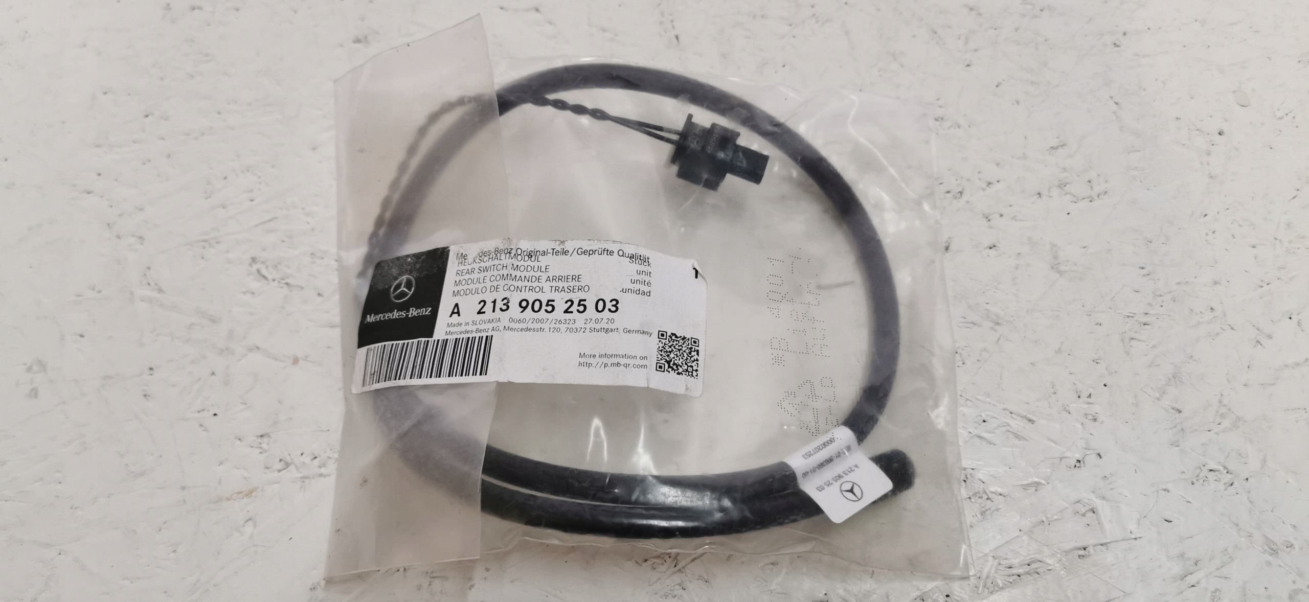 MERCEDES W213 W177 W167 CZUJNIK SENSOR KLAPY TYŁ NOWY W213 W177 W167 ...