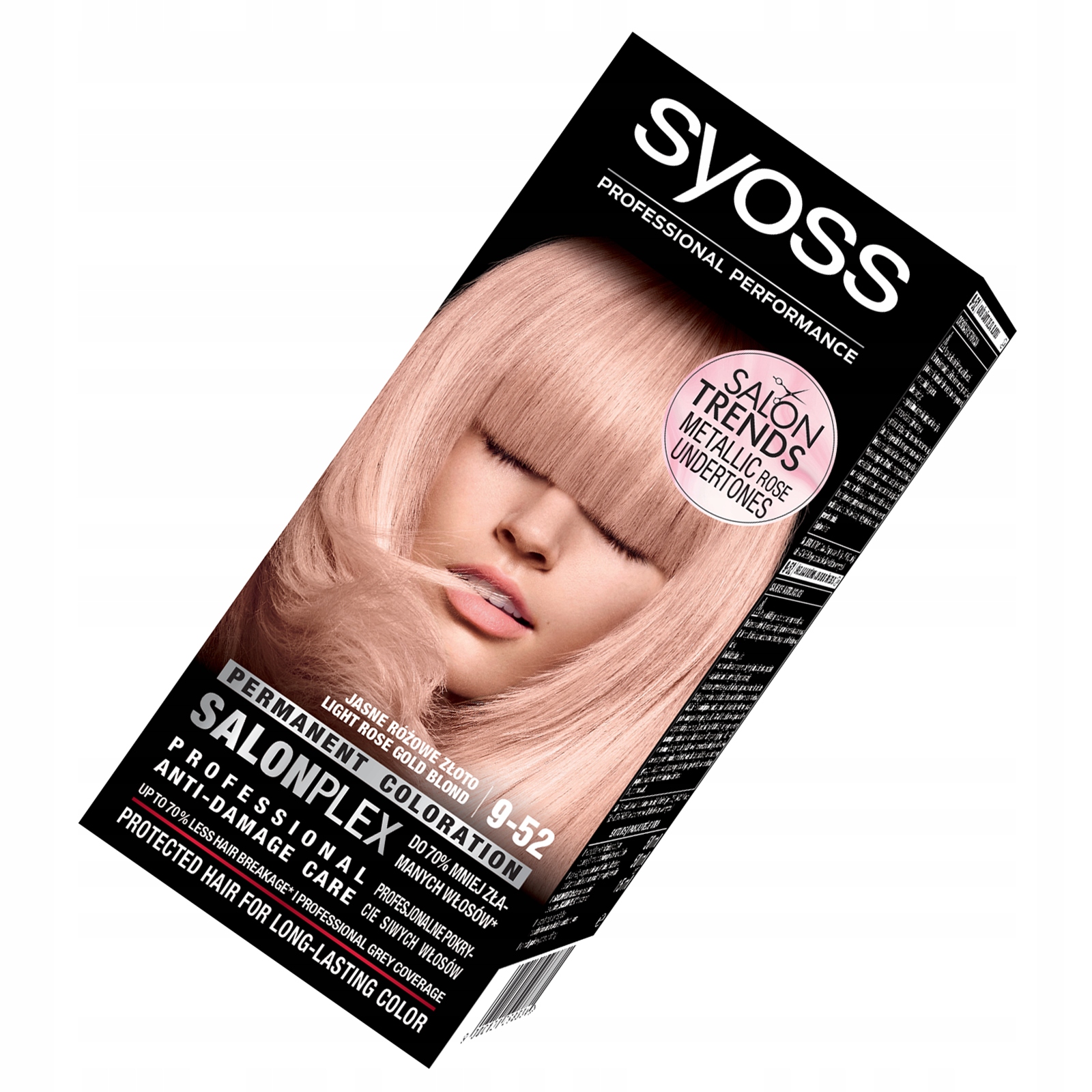Farby do włosów SYOSS blondy 9-52 Różowe złoto 13519177008 - Allegro.pl