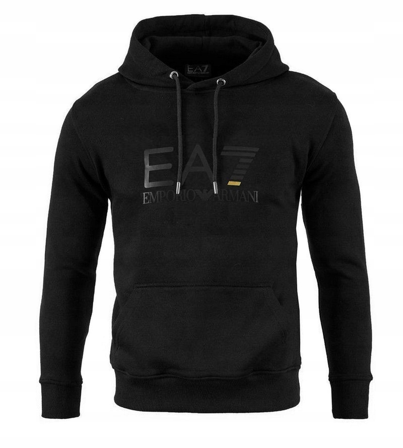 BLUZA EMPORIO ARMANI EA7 Z KAPTUREM CZARNA BLUZA MĘSKA ROZM. L ... BLUZA EMPORIO ARMANI EA7 Z KAPTUREM CZARNA BLUZA MĘSKA ROZM. L ...