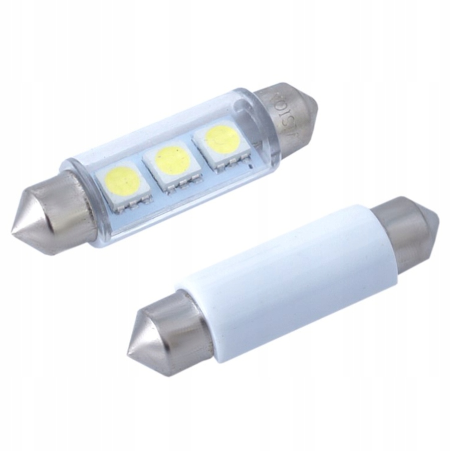 Żarówki LED VISION Festoon C5W C10W 41mm 12V 3xSMD 58366 za 14 zł z ... Żarówki LED VISION Festoon C5W C10W 41mm 12V 3xSMD 58366 za 14 zł z ...