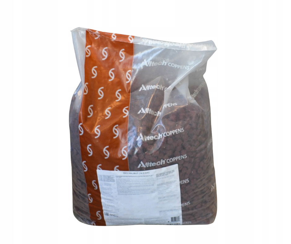 Alltech Coppens Red Halibut 14mm 20kg- pellet • Cena, Opinie - Allegro