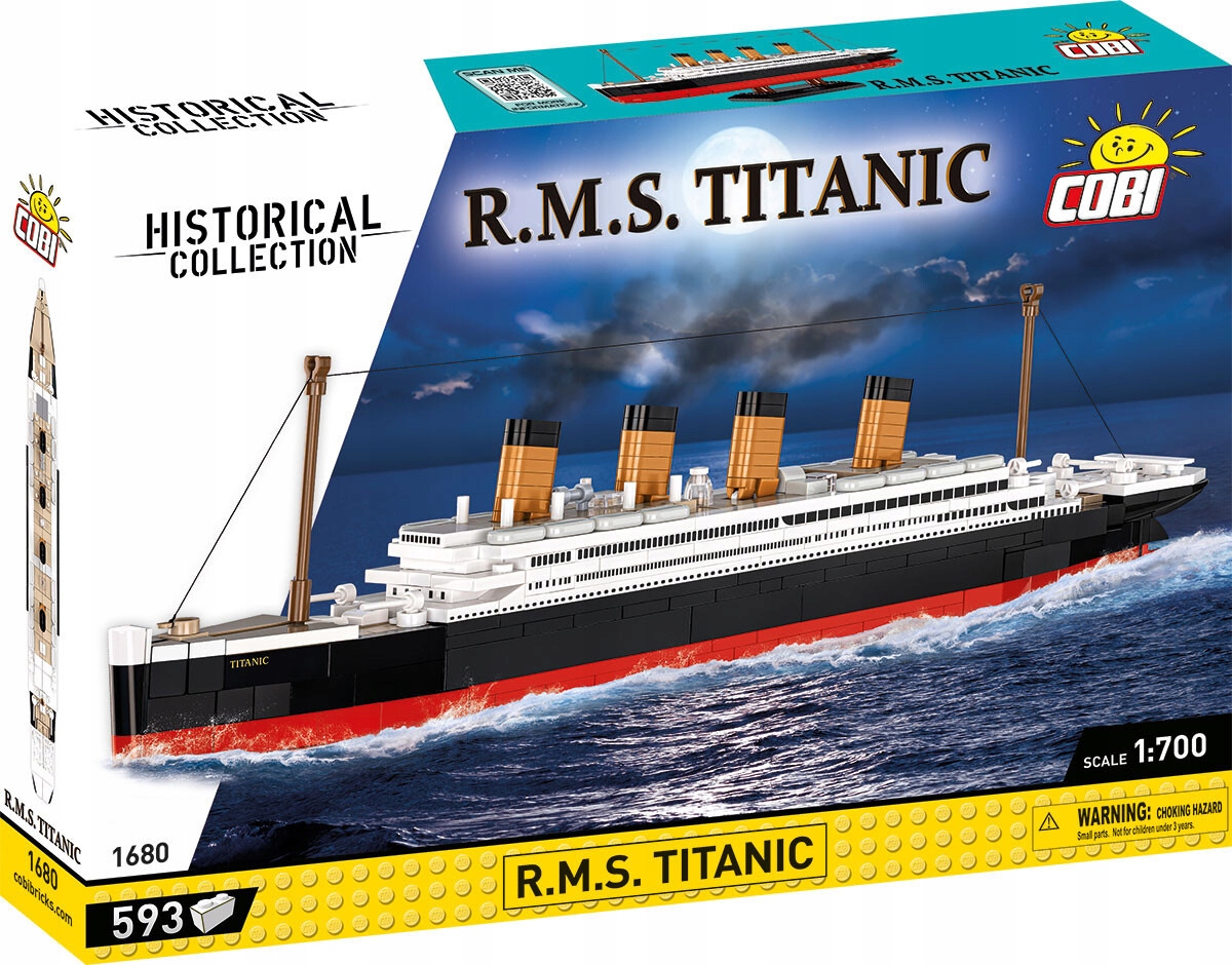 COBI HISTORICKÁ KOLEKCIA RM .S. TITANIC 593 kusov 1:700 - Allegro