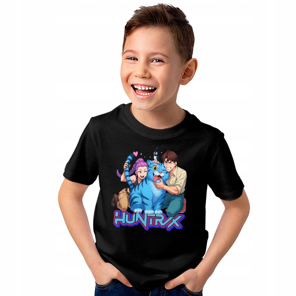 KOSZULKA DZIECIĘCA KPOP DEMON HUNTERS HUNTRIX DLA DZIECKA PREZENT 128 • Cena, Opinie - Allegro