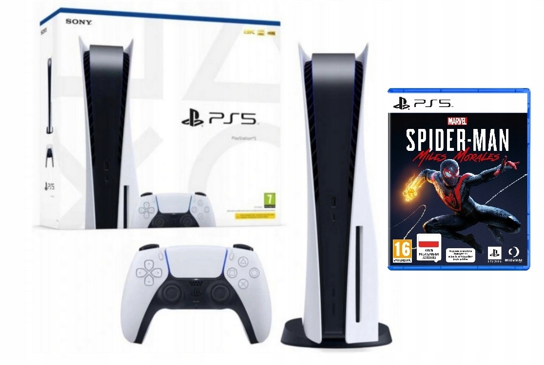 NOWA Konsola Sony PlayStation 5 z napędem + gra - Sklep, Opinie, Cena w ... NOWA Konsola Sony PlayStation 5 z napędem + gra - Sklep, Opinie, Cena w ...