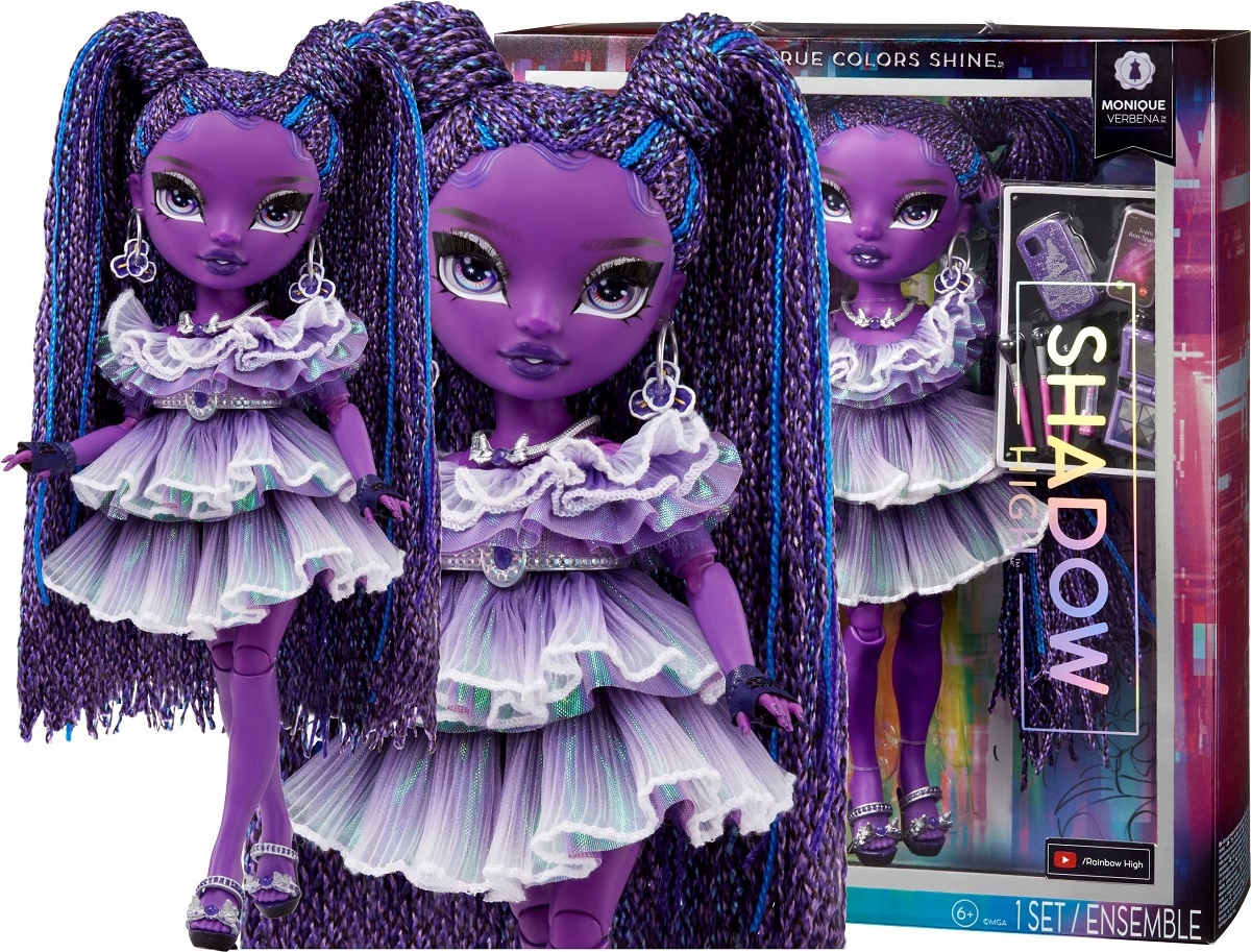 RAINBOW HIGH SHADOW S2 MONIQUE VERBENA 583059 13121711533 - Allegro.pl
