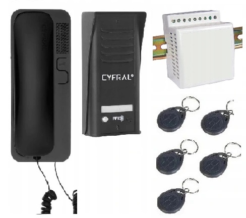 DOMOFON CYFRAL COSMO 1 RODZINNY 2 żyłowy (5905669169226) • Cena, Opinie ...