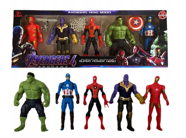 Avengers Figurky Avengers Sada 5 velkých figurek Různé postavy za 244 ...