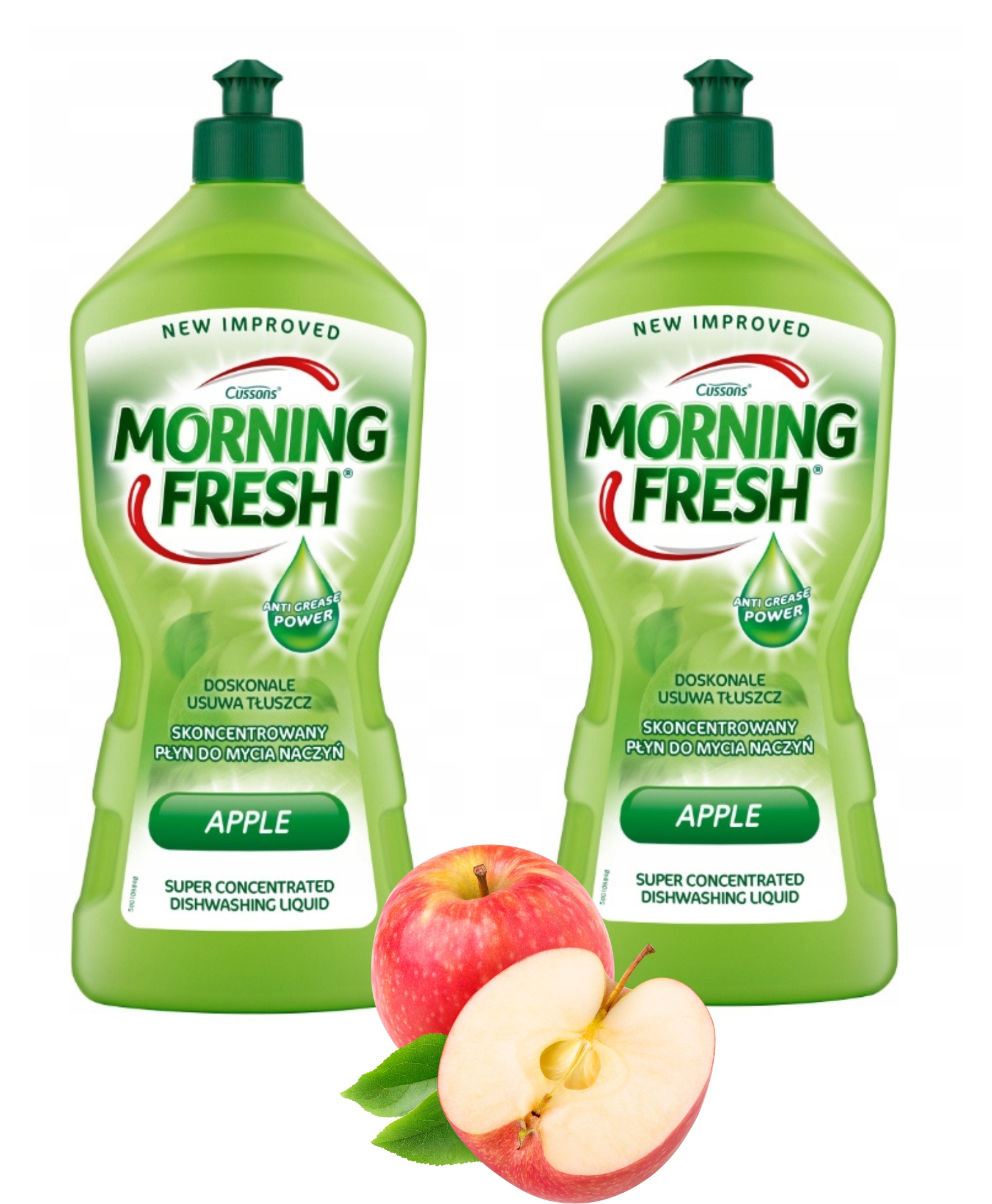 MORNING FRESH Płyn do naczyń JABŁKOWY 2 x 900ml 13585147151 - Allegro.pl