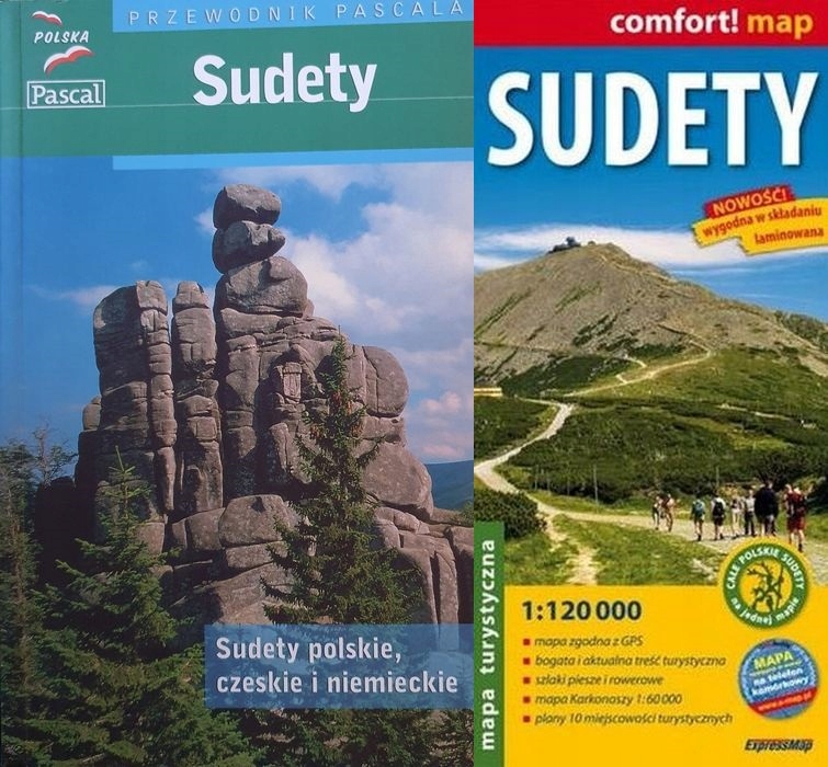 SUDETY POLSKIE CZES NIEMIECKIE PRZEWODNIK PASCALA - 154.99PLN - Allegro ...