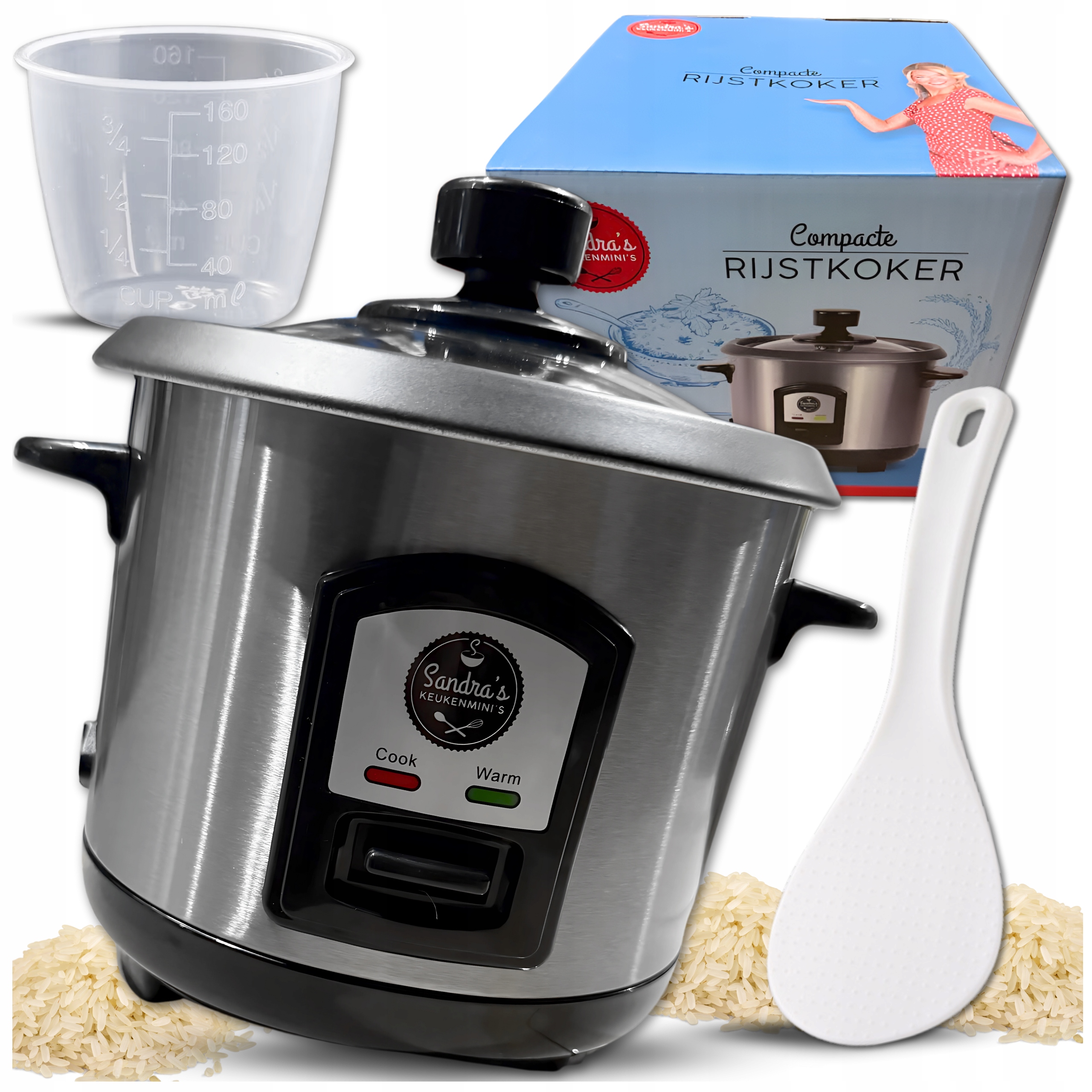 Garnek do Gotowania Ryżu SANDRA'S Warzyw Ryżowar + AKCESORIA - Sklep ...