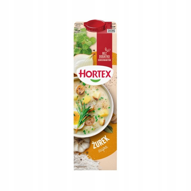 HORTEX 1L ZUPA ŻUREK karton (5900500048807) • Cena, Opinie • Zupy 17305133533 • Allegro
