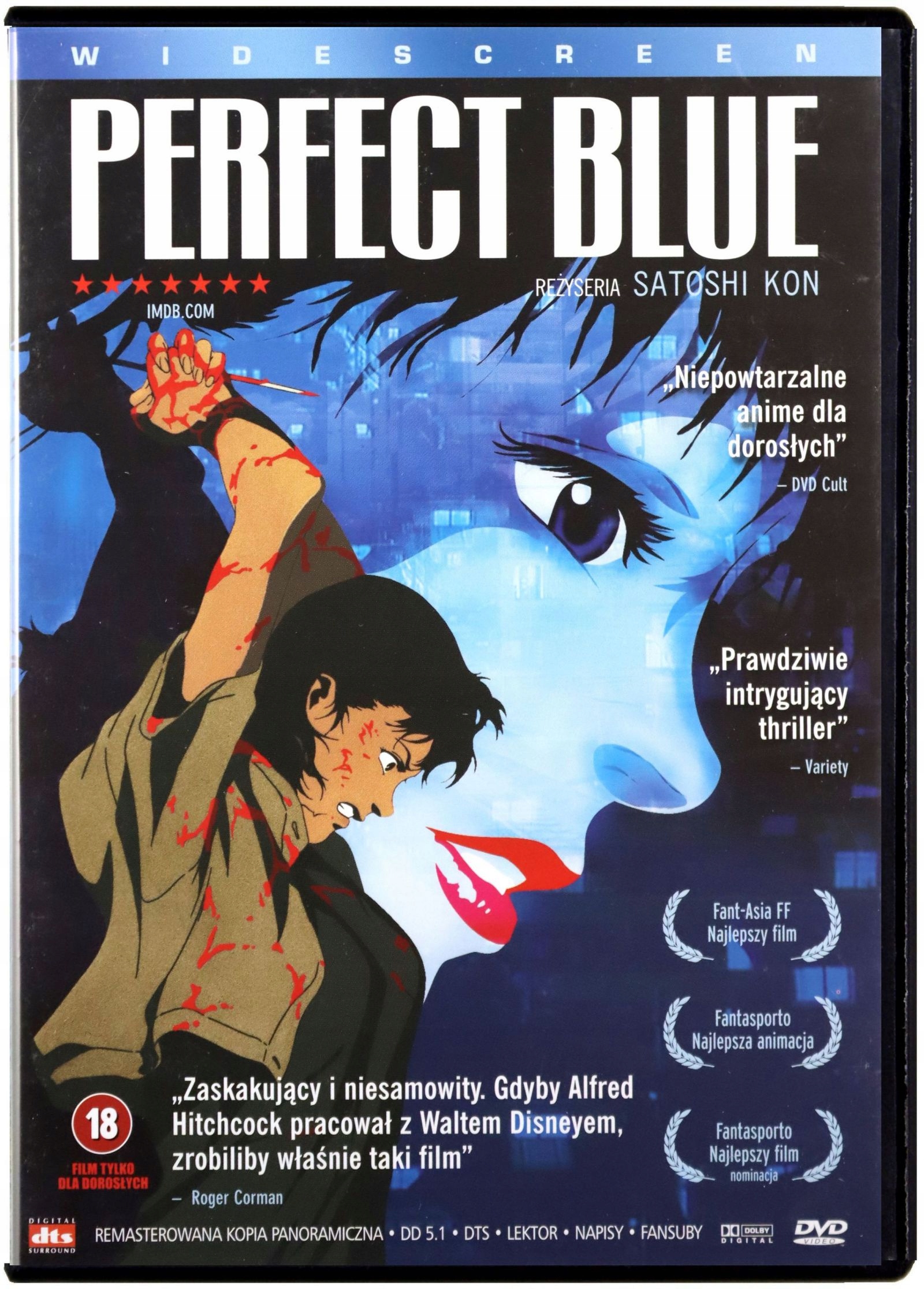 Perfect Blue Dvd - Niska cena na Allegro