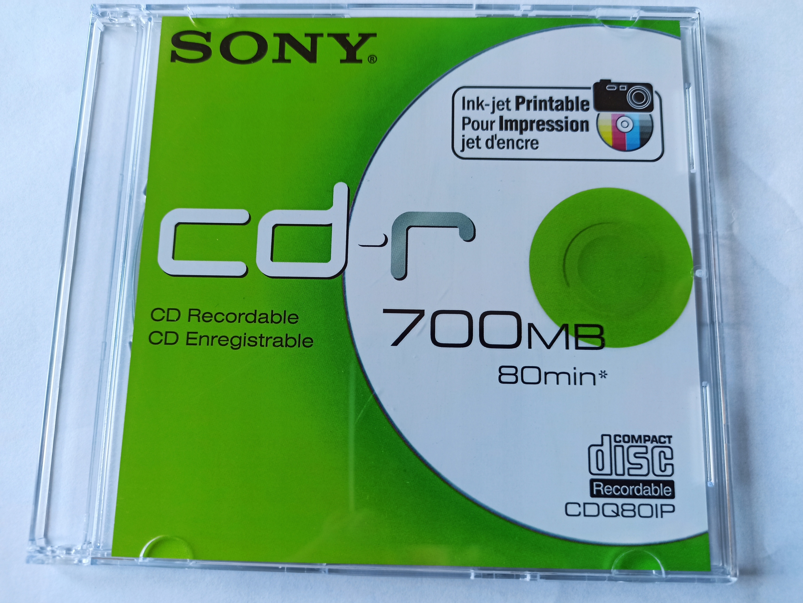 Płyta CD Sony CD-R 700 MB 1 szt. - Sklep, Opinie, Cena w Allegro