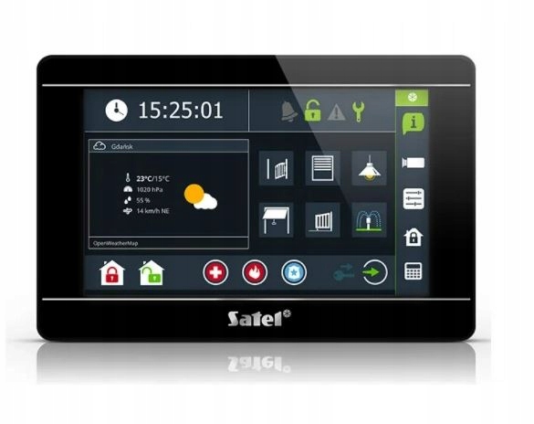 Manipulátor s obrazovkou Satel INT-TSI-B - Allegro