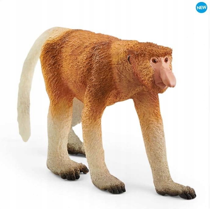 Schleich 14846 NOSACZ figurka premium Wild Life Janusz małpa zwierzę ... Schleich 14846 NOSACZ figurka premium Wild Life Janusz małpa zwierzę ...