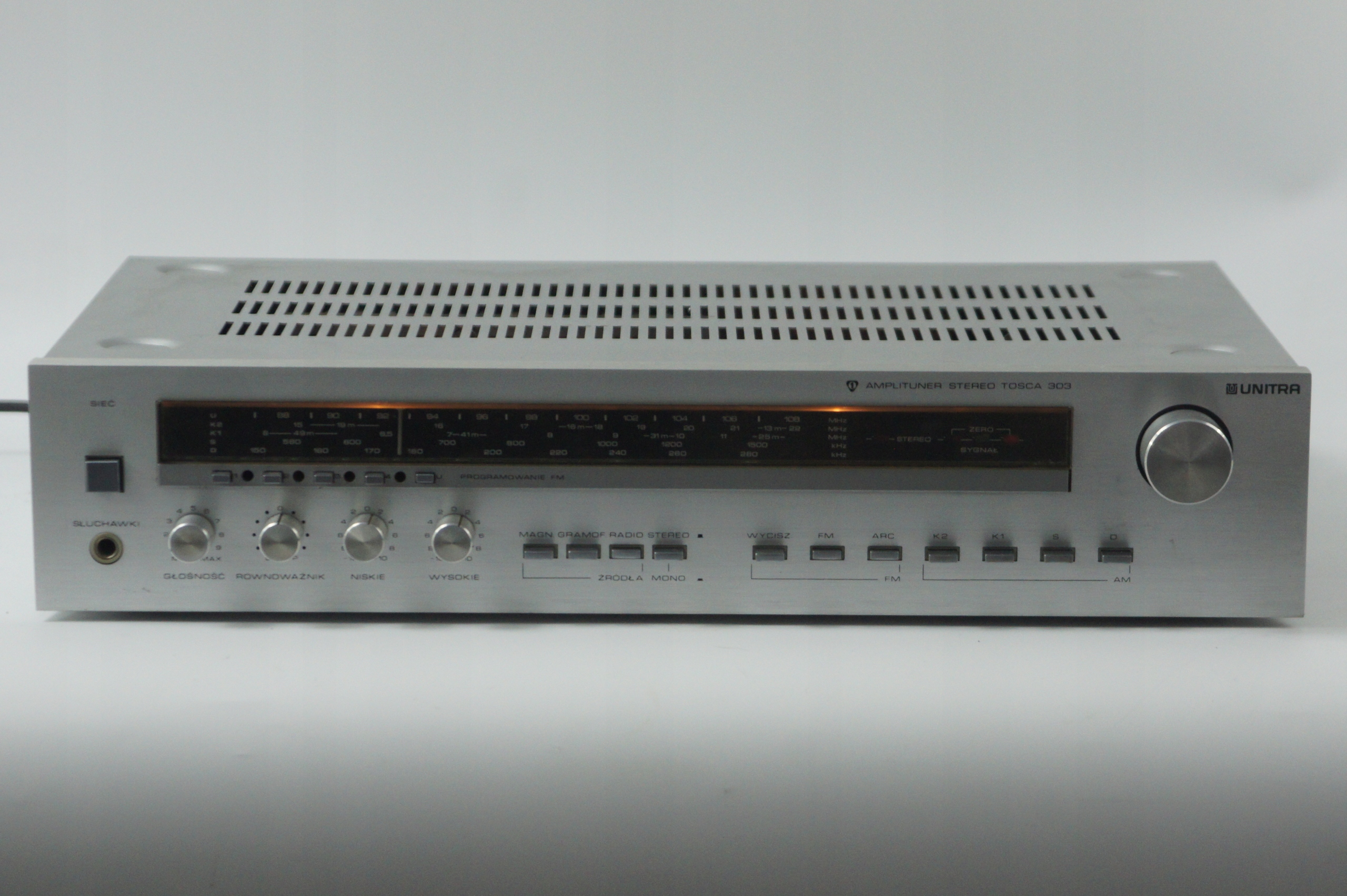 AMPLITUNER UNITRA TOSCA 303 GWARANCJA - Sklep, Opinie, Cena w Allegro