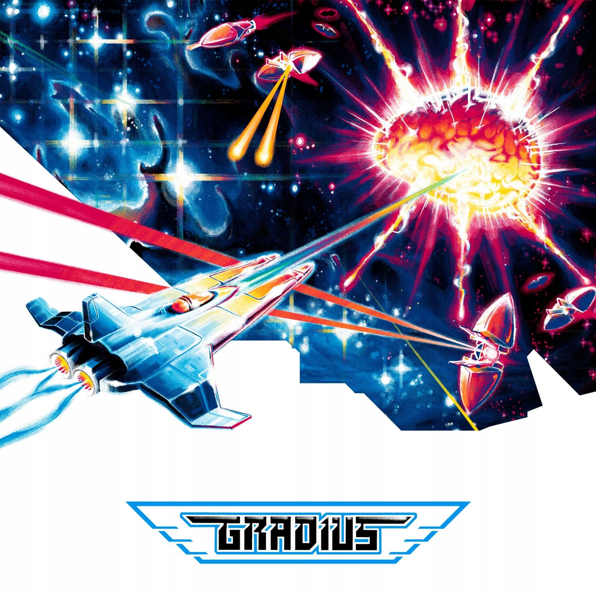 Gradius (CRYSTAL CLEAR COLORED VINYL) Konami Kukeiha Club Vinylová Deska, (0615855247328) • Ceny ...