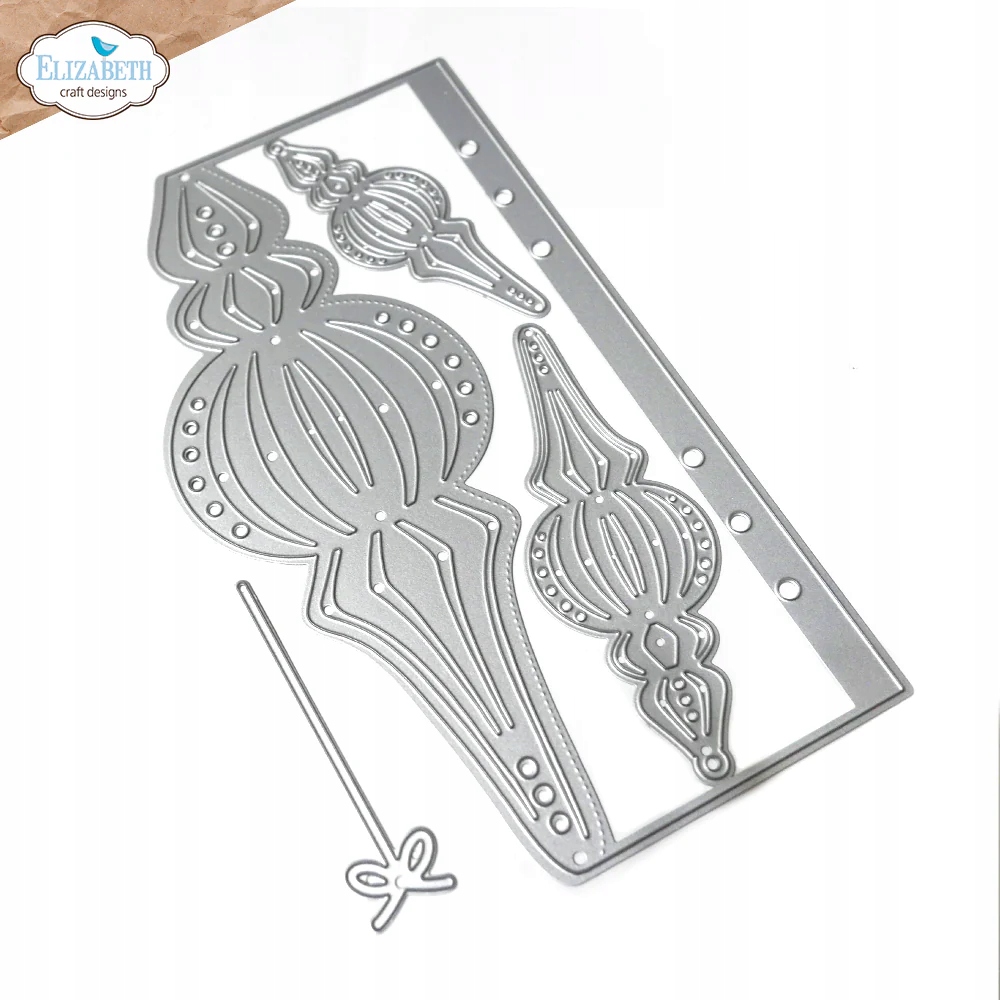 Kiszúró készlet - Karácsonyi gömb - ELIZABETH Craft Designs (2192 ...