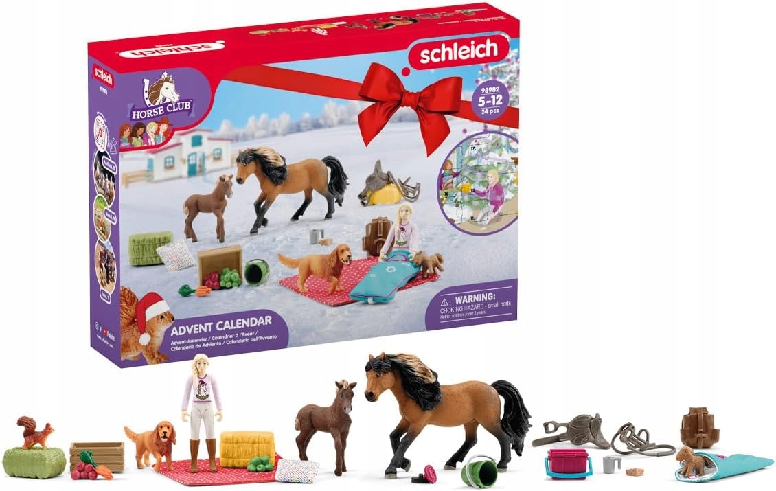 Schleich Horse Club Adventný kalendár 2023 Sofia Horses Doplnky pre ...